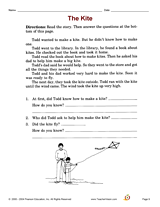 Reading Comprehension Worksheets (page 19)