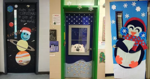 Science Classroom Door Decoration Ideas